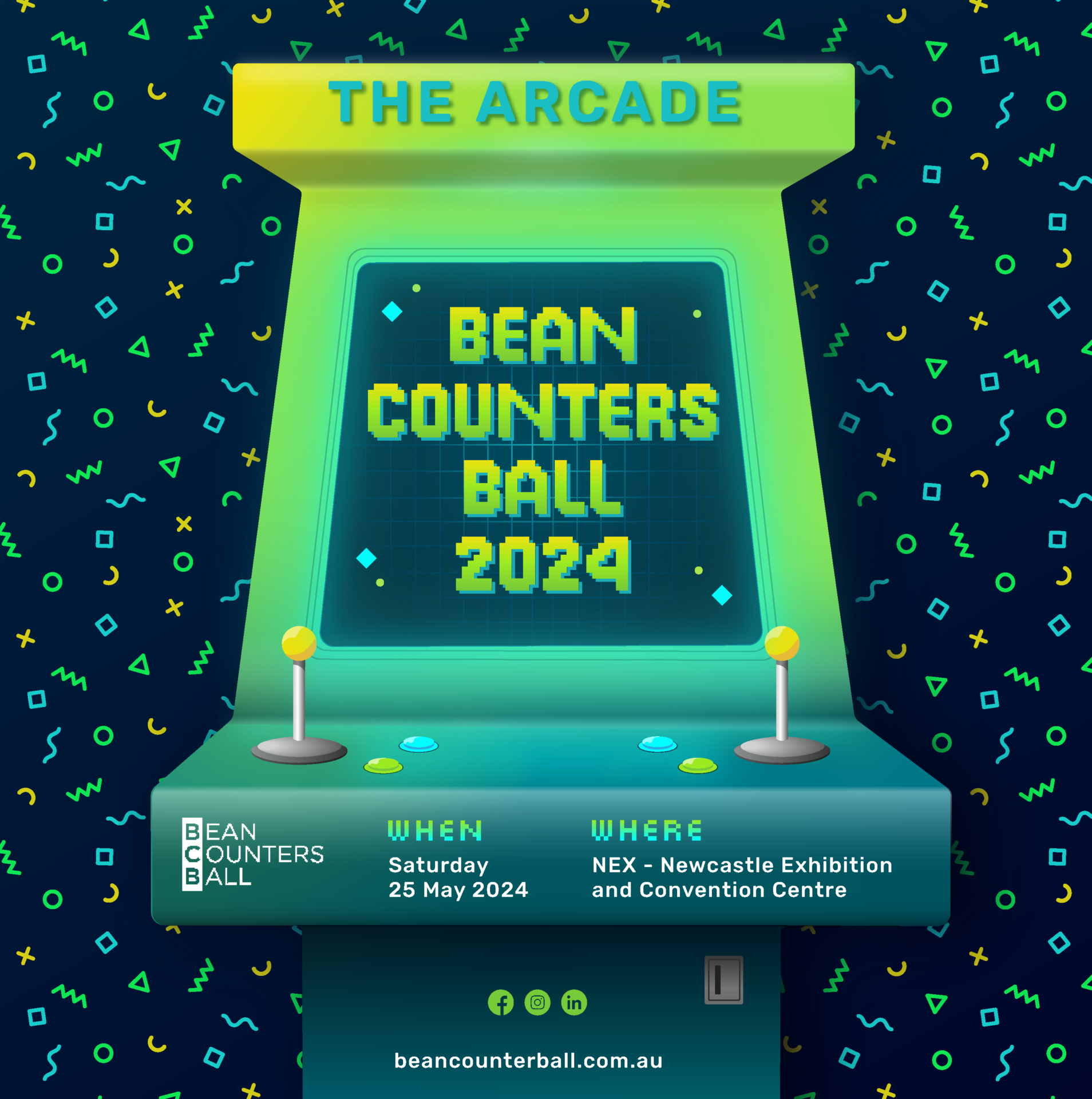 Bean Counters Ball 2024 | Arcade Night